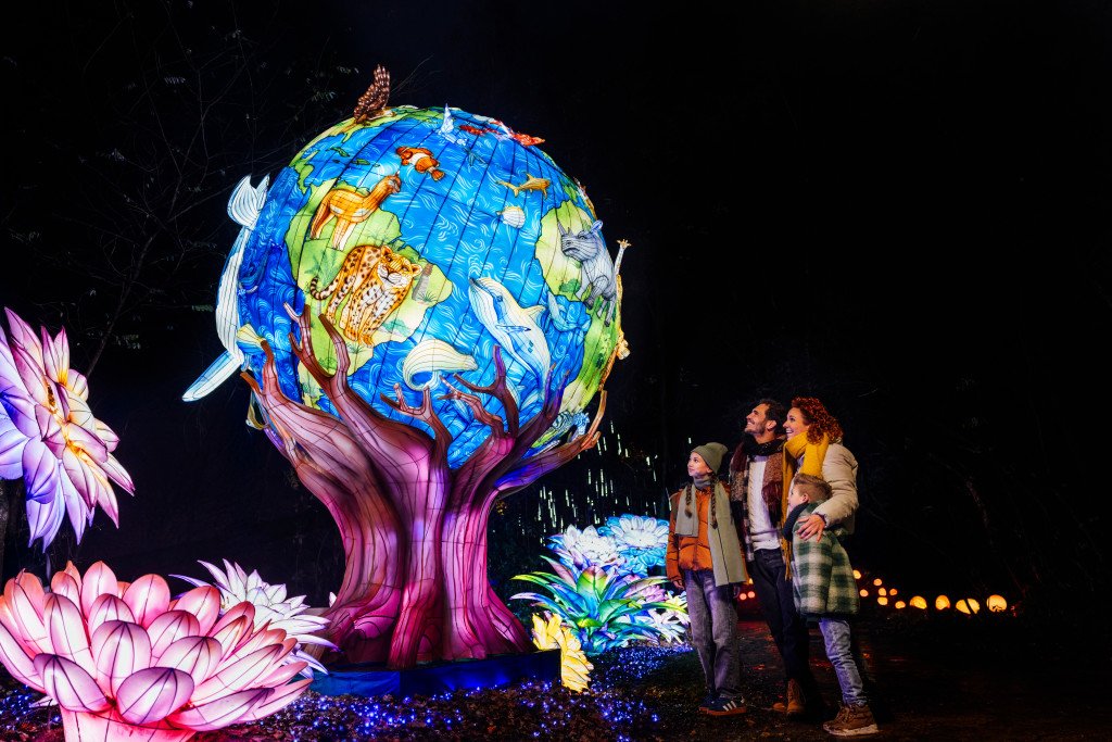 Light Safari van start bij Beekse Bergen: een wereld vol licht en magie